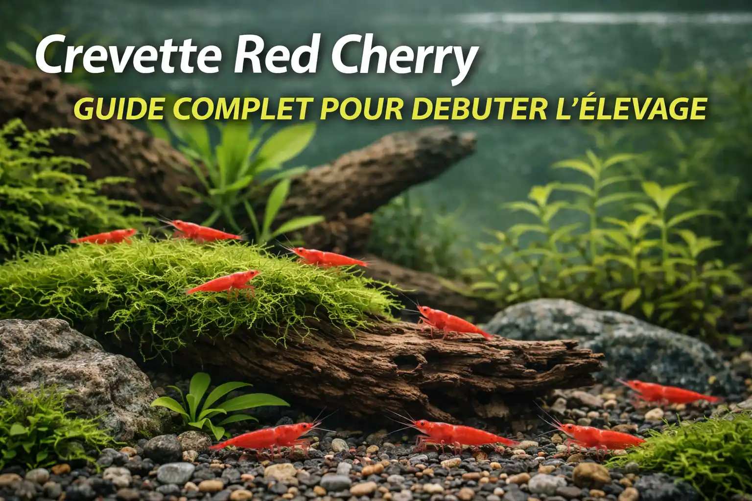 Crevette Red Cherry : élevage facile et conseils débutant